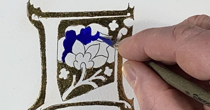 Eric Montigny Calligraphe enluminure calligraphie